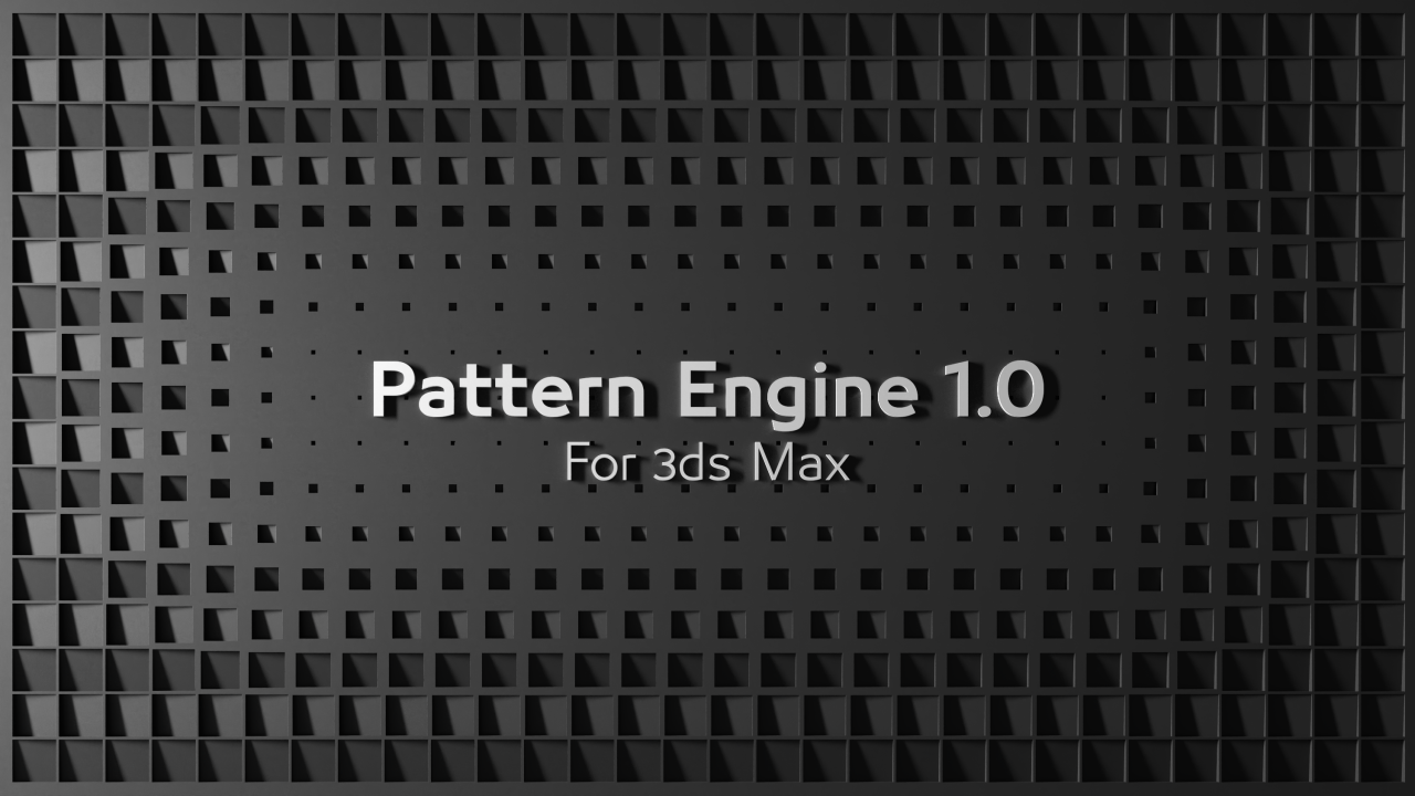 Pattern Engine for 3dsMax