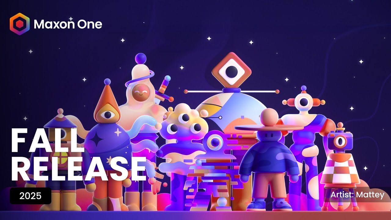 Maxon 2025年秋のリリース